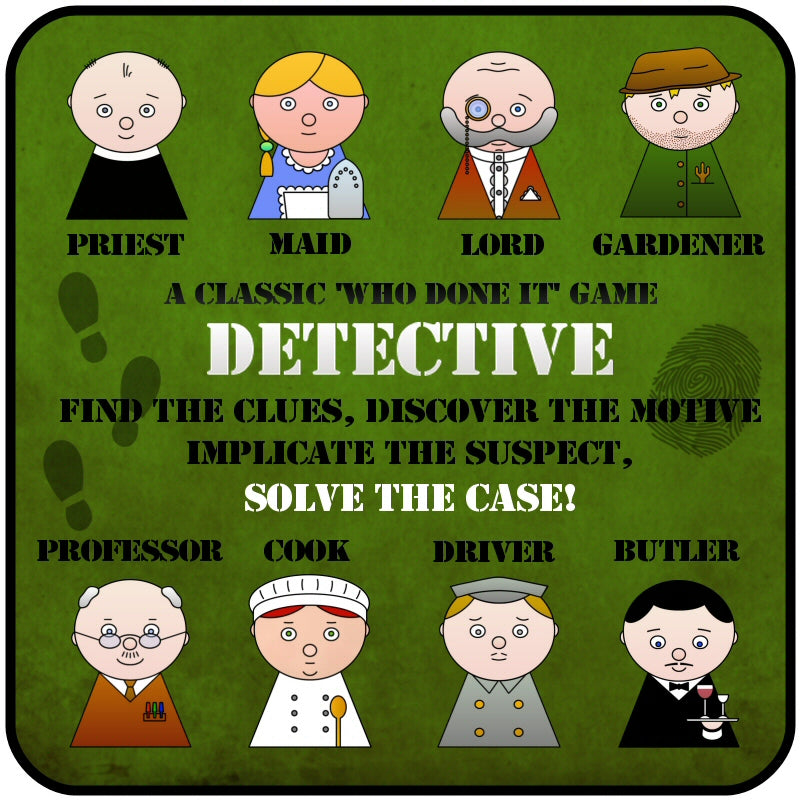 Detective Card Game – Osca Shop